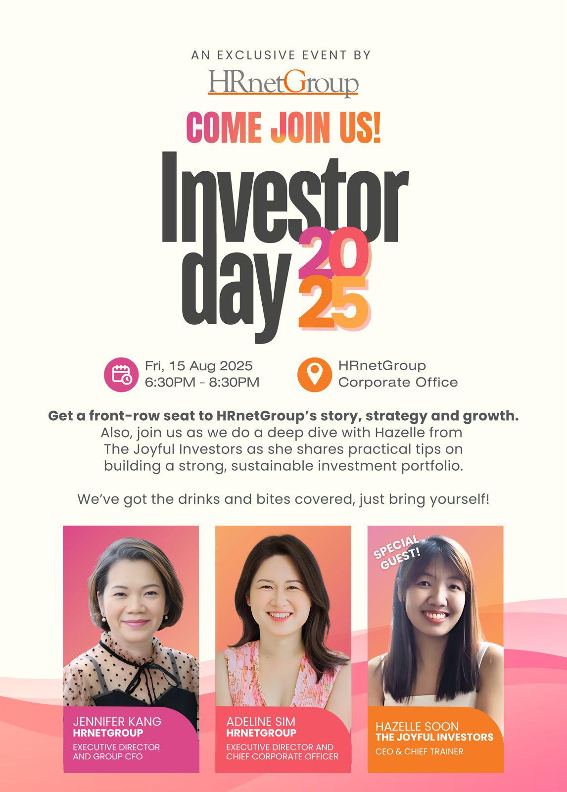 HRnetGroup Investor Day 2025 - The Joyful Investors